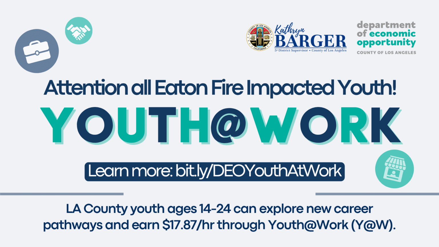 Welcome to LA County's Youth@Work Program - Department of Economic ...